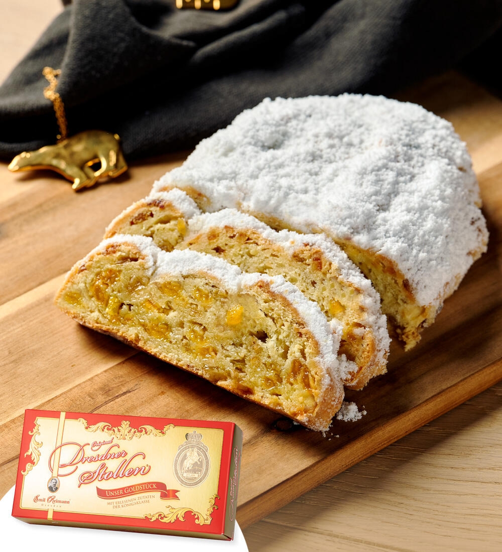 Dresdner Stollen Goldedition 750 g Emil Reimann